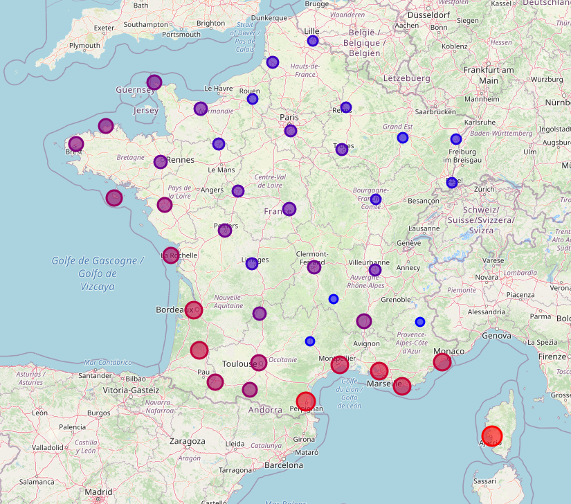 Géolocalisation — Documentation E4-FD : Python 1, programmation avancée