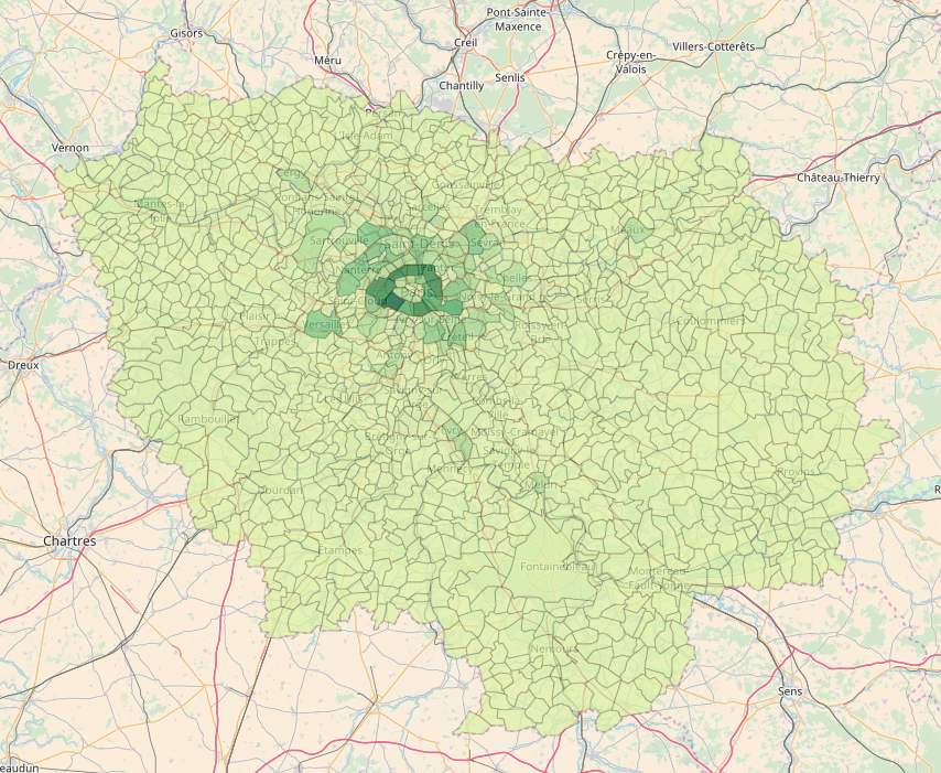 Géolocalisation — Documentation E4-FD : Python 1, programmation avancée