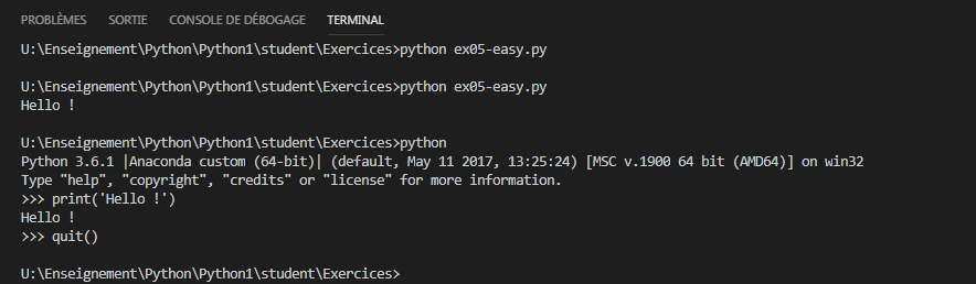 Installation — Documentation E5-FR-5-S5-UD1-E01-Python